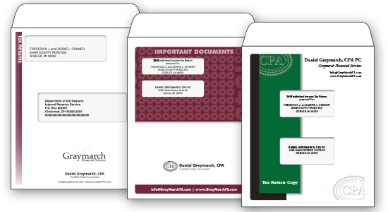 CustomTax Tax Software Slip Sheet Envelopes