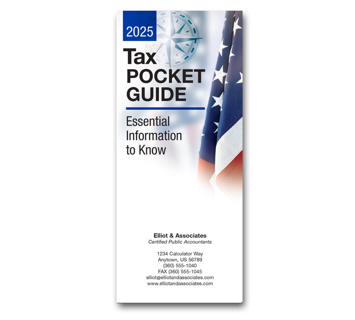 2025 Tax Pocket Guide Brochure - Item: #72-1291