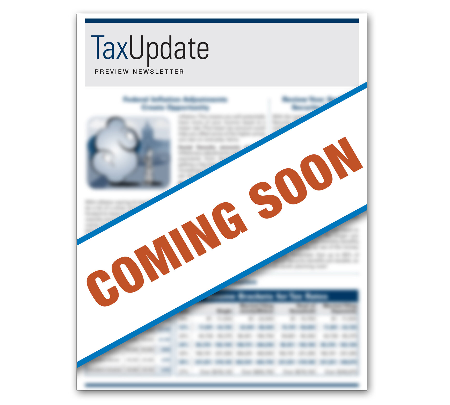 Preview: Tax Update Newsletter 2025 - Item: #03-300