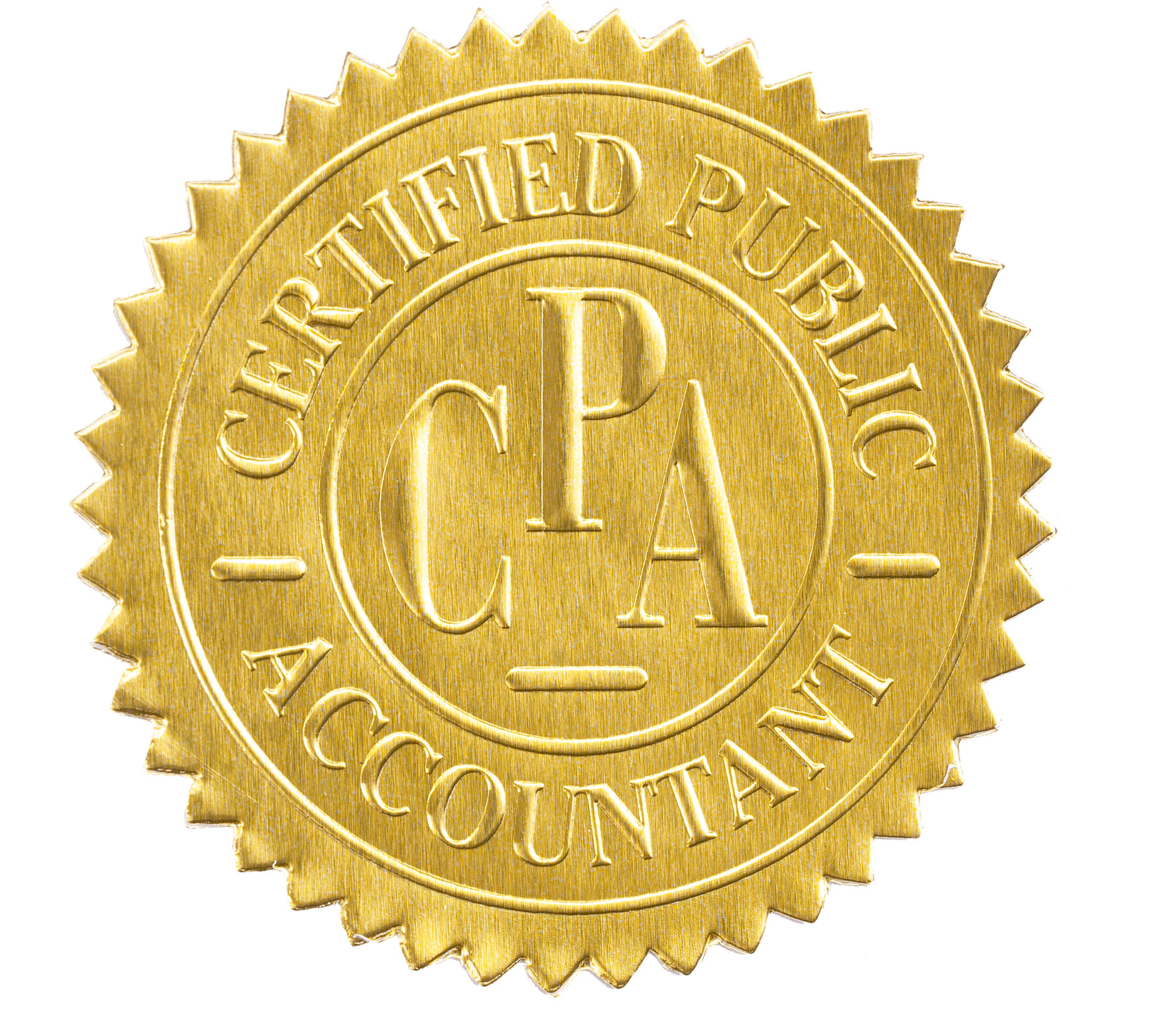 CPA Seals (Gold) - Item: #40-240g