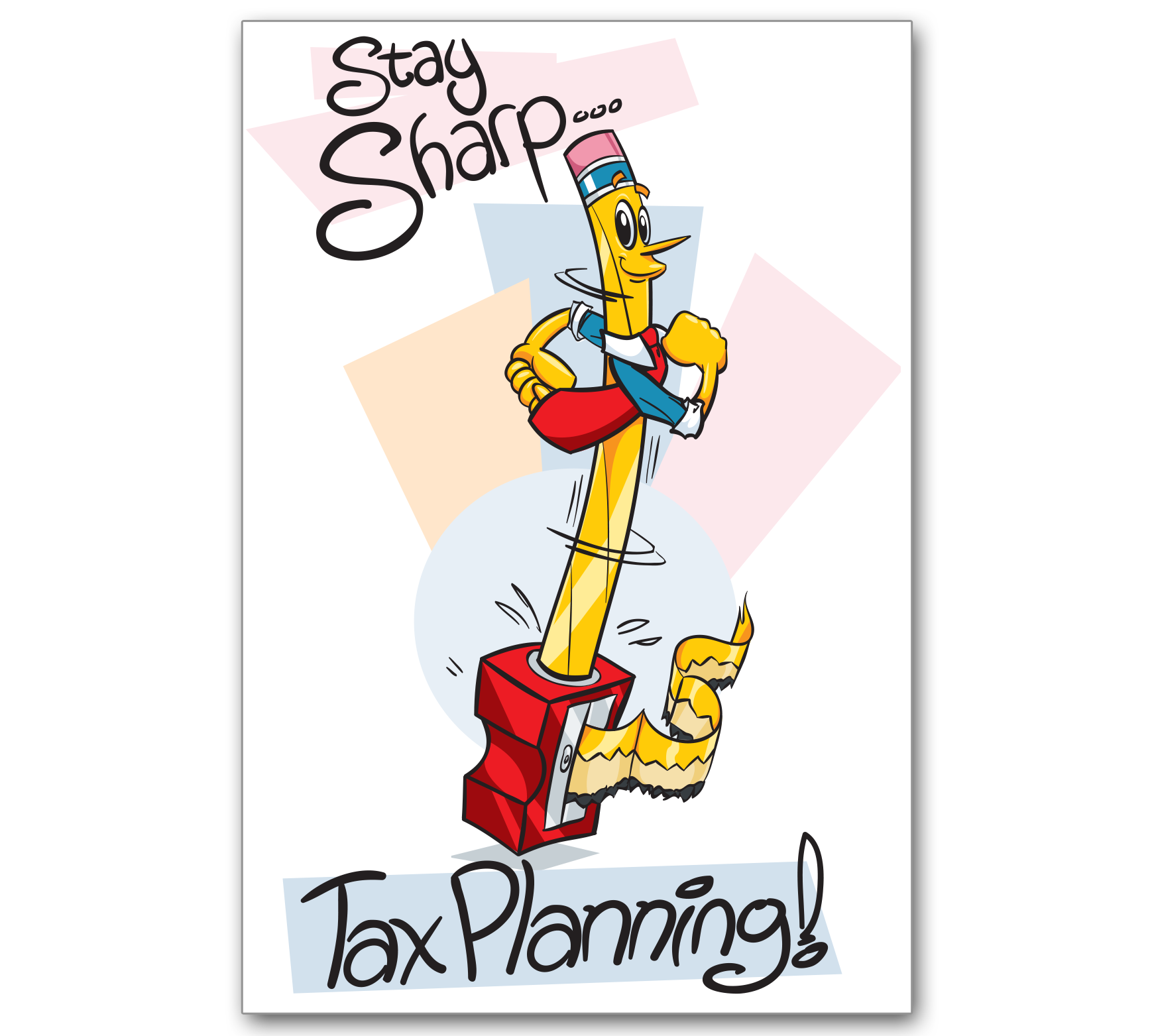 Pencilman Planning Postcard (25/Pack) - Item: #70-221