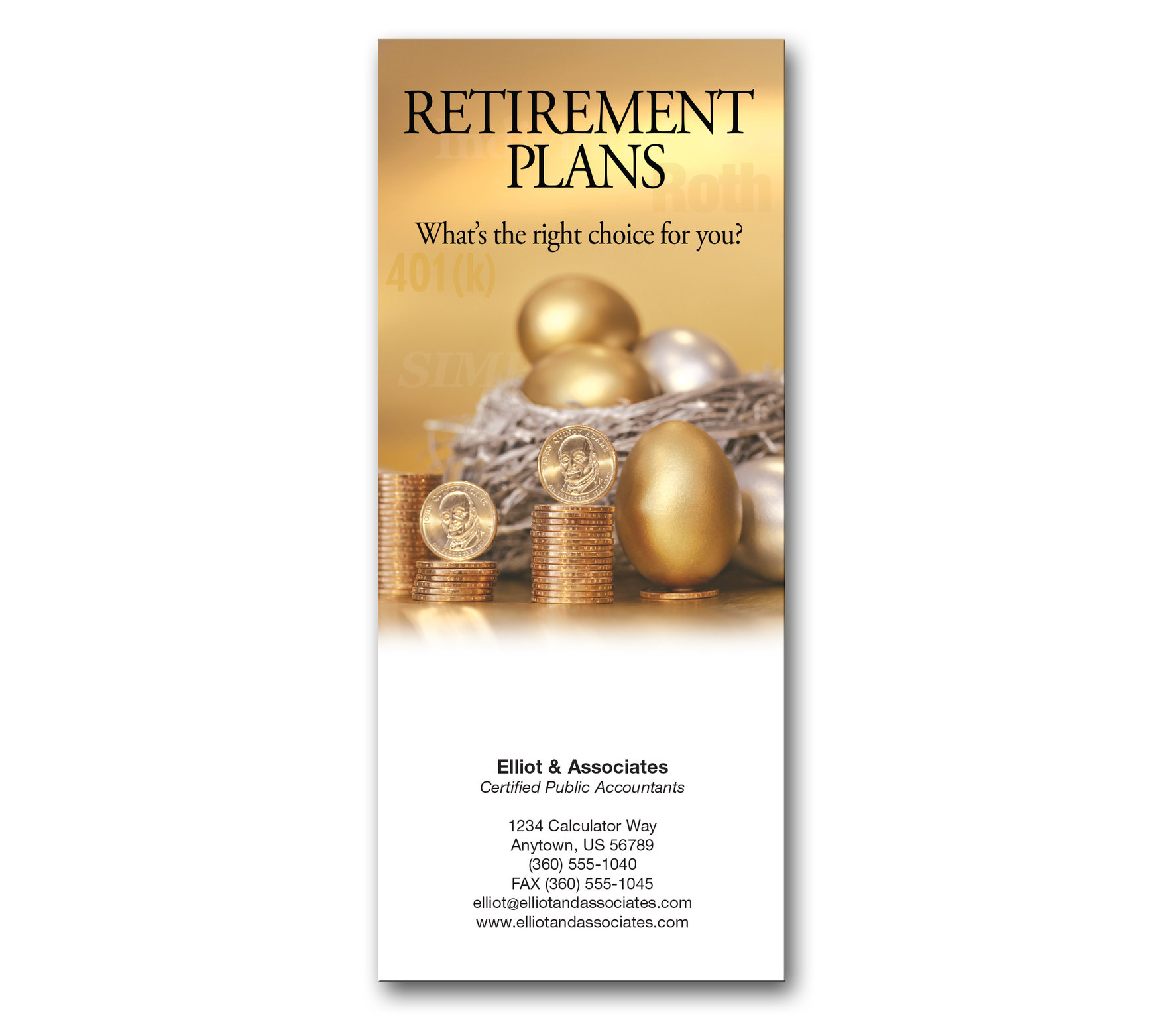 Retirement Plans - What's the Right Choice for You? Brochure - Item ...