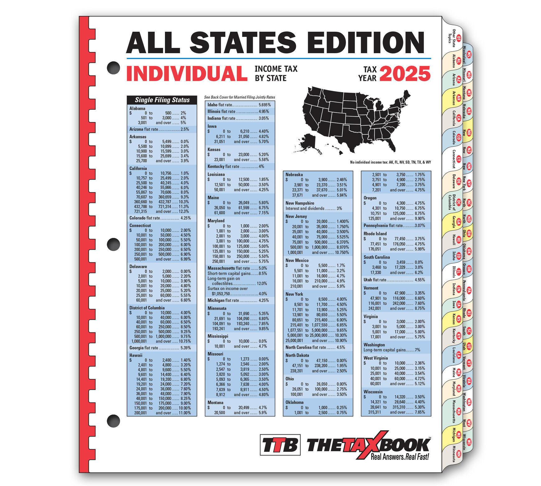 The TaxBook All State Edition 2025 - Item: #90-221