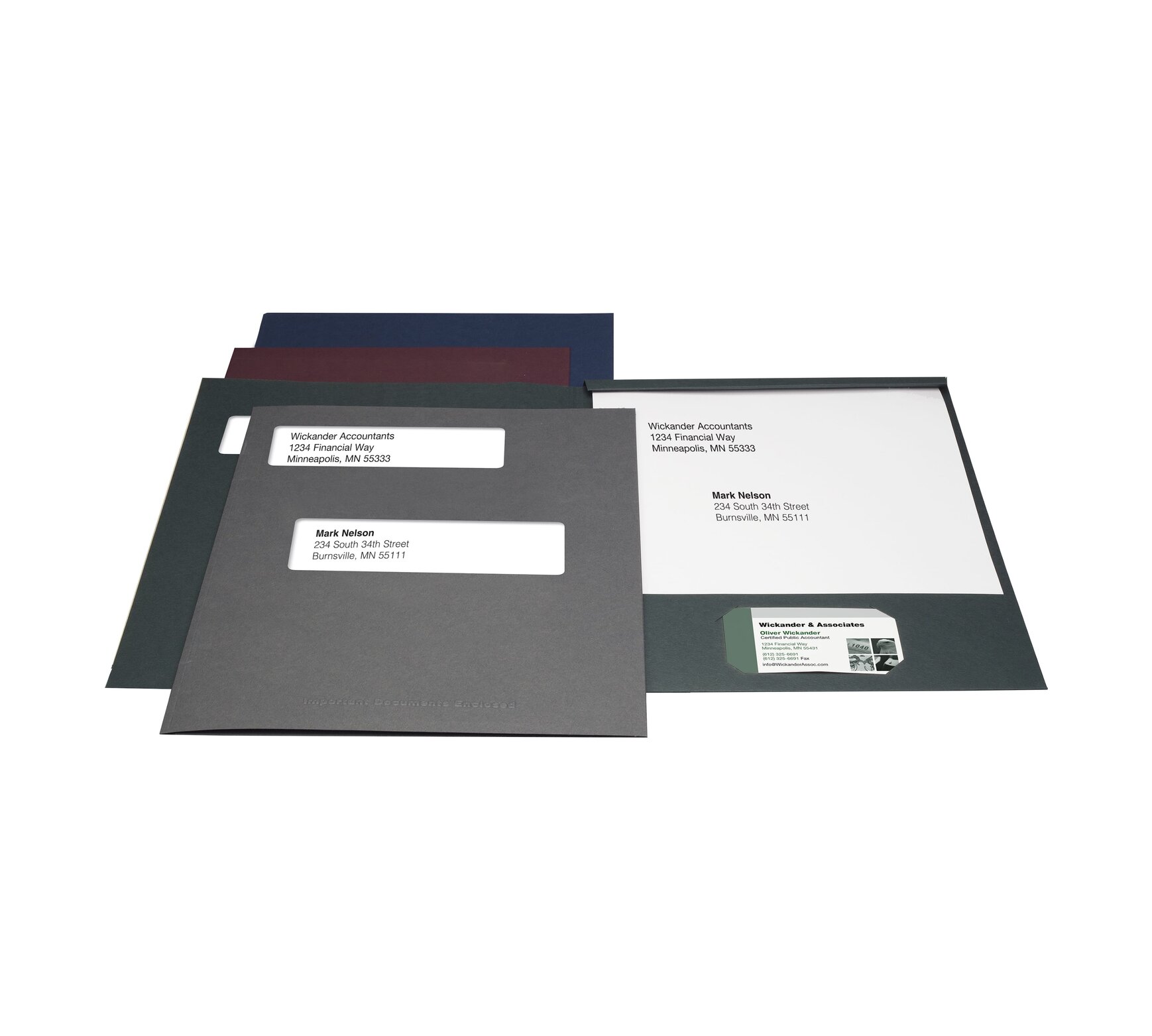 ProTax Tax Return Slip Sheet Folders